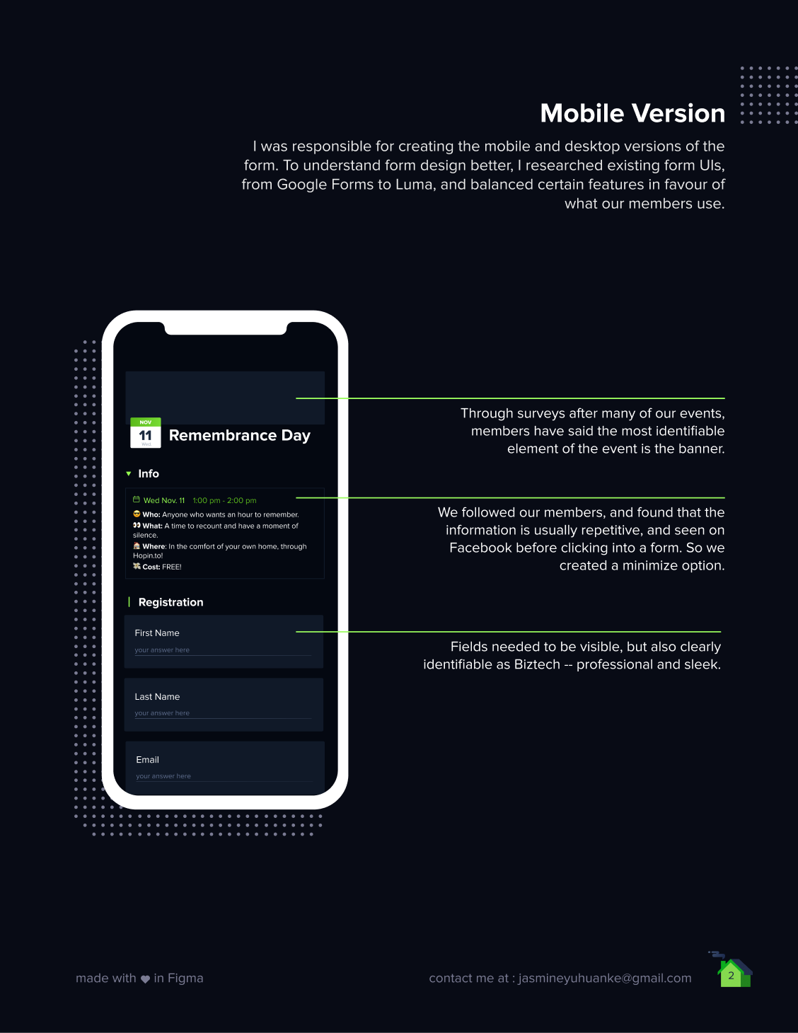 Jasmine Ke | Biztech Webapp